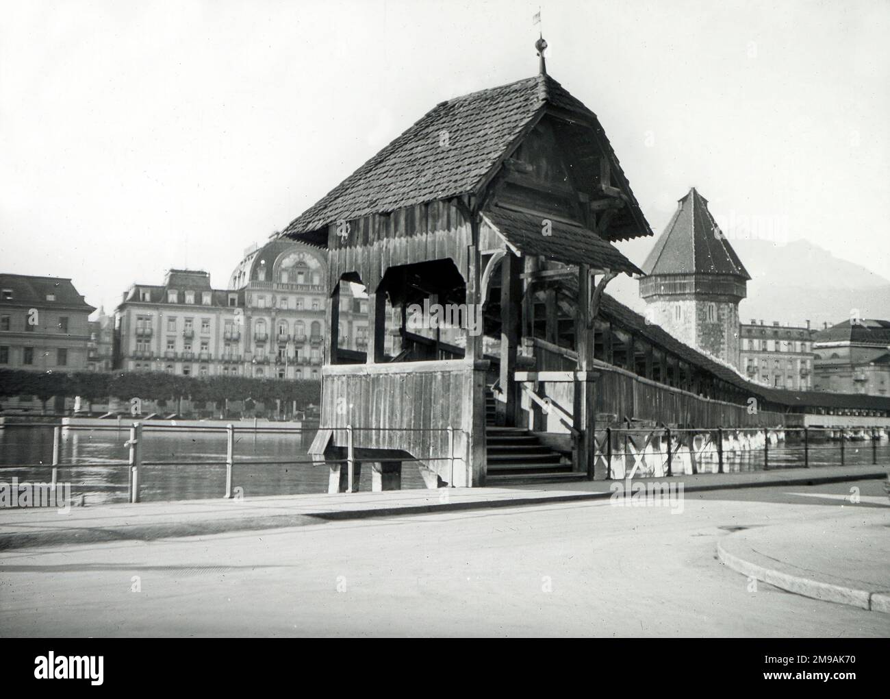 Chapel Bridge, Kapellbrucke, Lucerne, Switzerland Stock Photo - Alamy