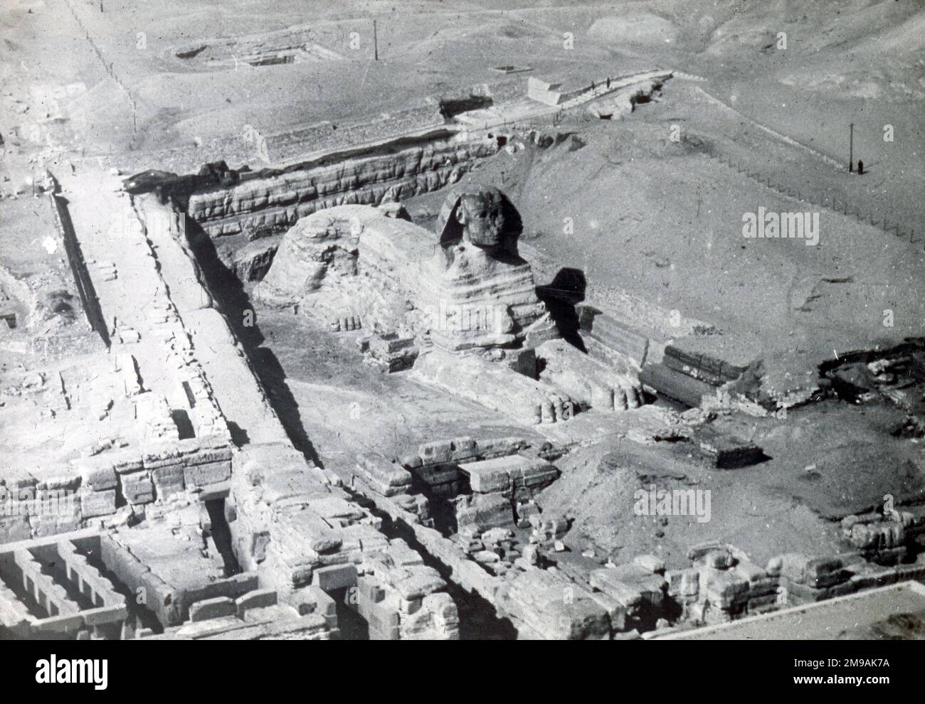 Egypt giza sphinx aerial hi-res stock photography and images - Alamy