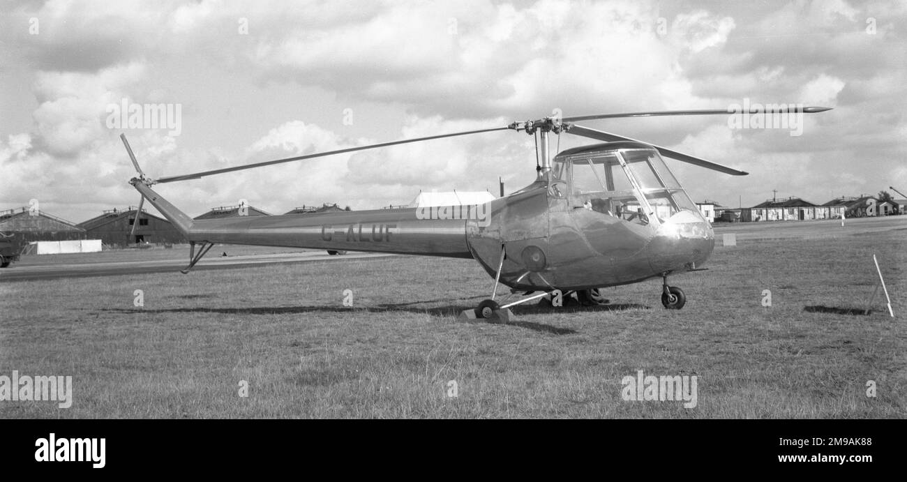 Cierva W.14 Skeeter 2 G-ALUF (msn W.14/2), 2nd prototype at the 1949 ...