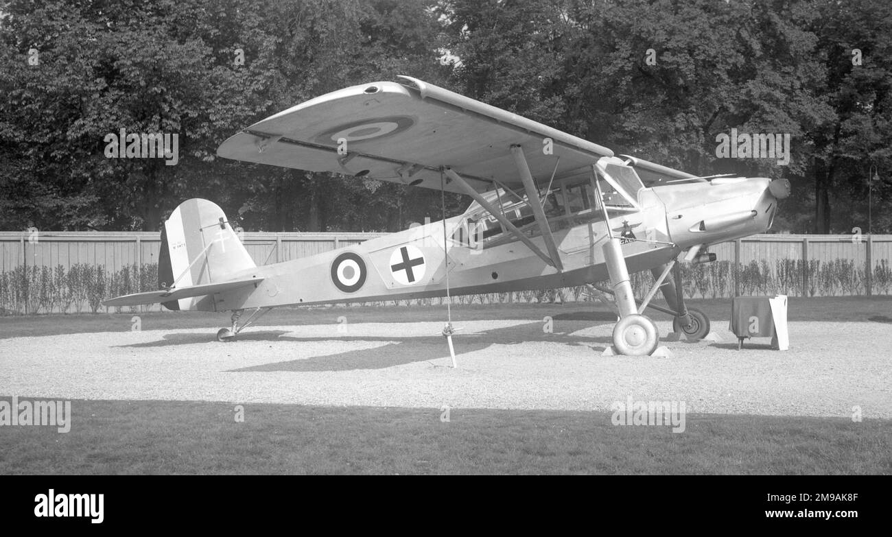(ex Armee de l'Air) Morane-Saulnier MS.502 Criquet number 1071, on ...