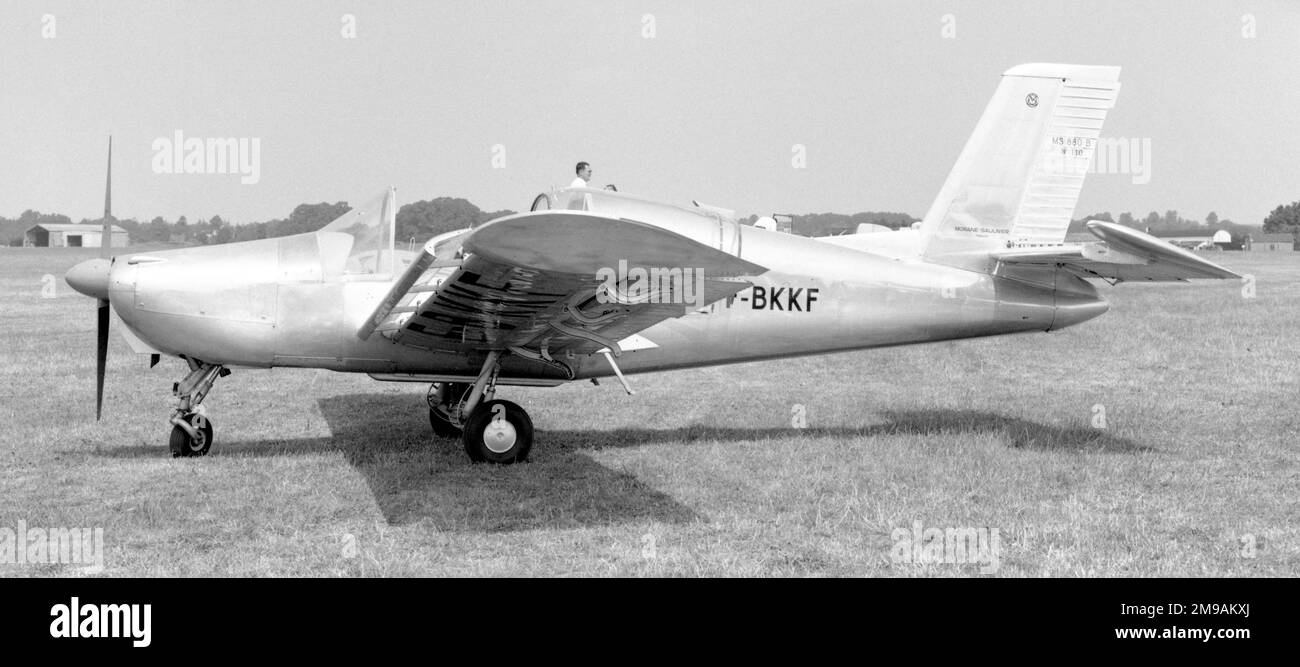 Morane-Saulnier MS.880B Rallye Club F-BKKF (msn 110), circa July 1962 ...
