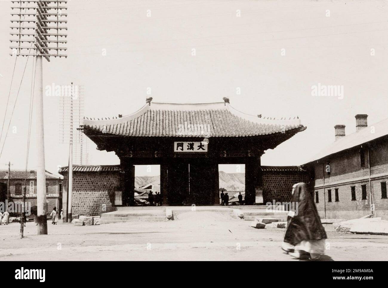 Vintage early 20th century photograph korea hi-res stock photography ...