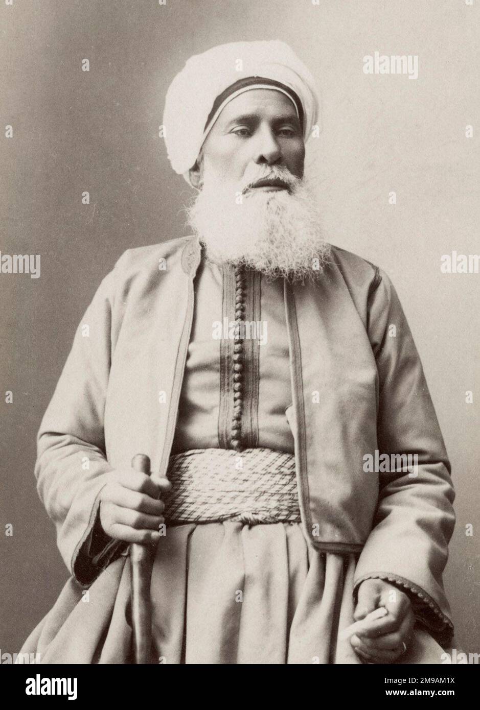 Vintage 19th century photograph - Turkish Dragoman, c.1890's. A ...