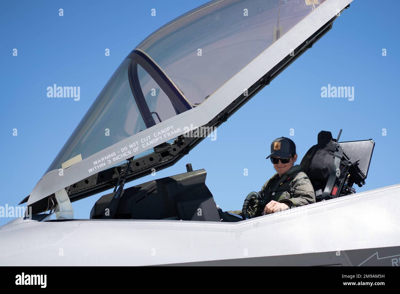 U.S. Air Force Maj. Kristin “Beo” Wolfe, F-35A Lightning II ...