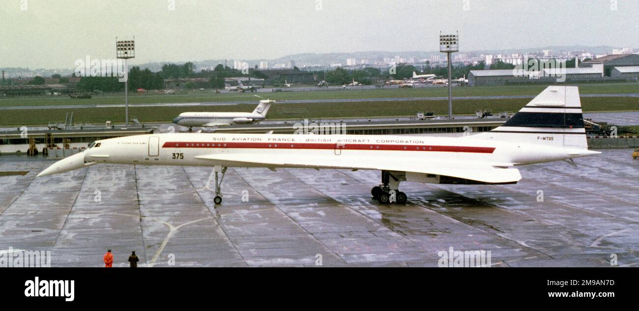 BAC-Aerospatiale Concorde F-WSST (msn 001). The first prototype ...
