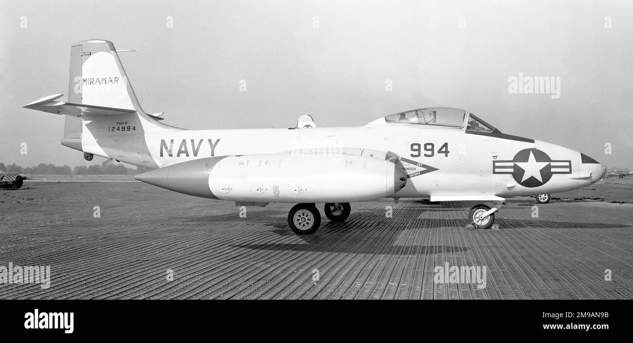 United States Navy - McDonnell F2H-2 Banshee 124994 (msn 298), from ...