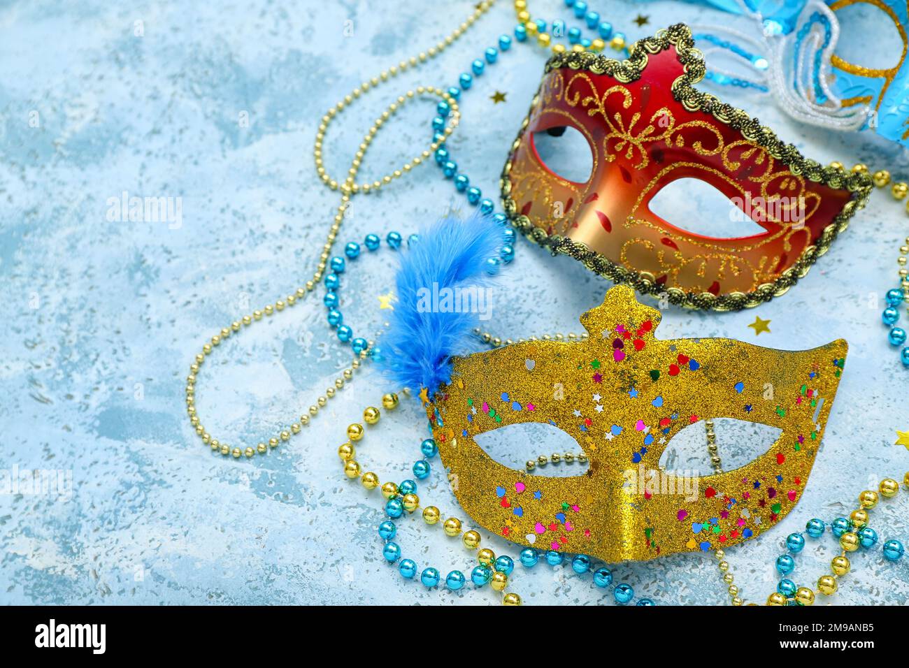 Carnival masks stars on hi-res stock photography and images - Alamy