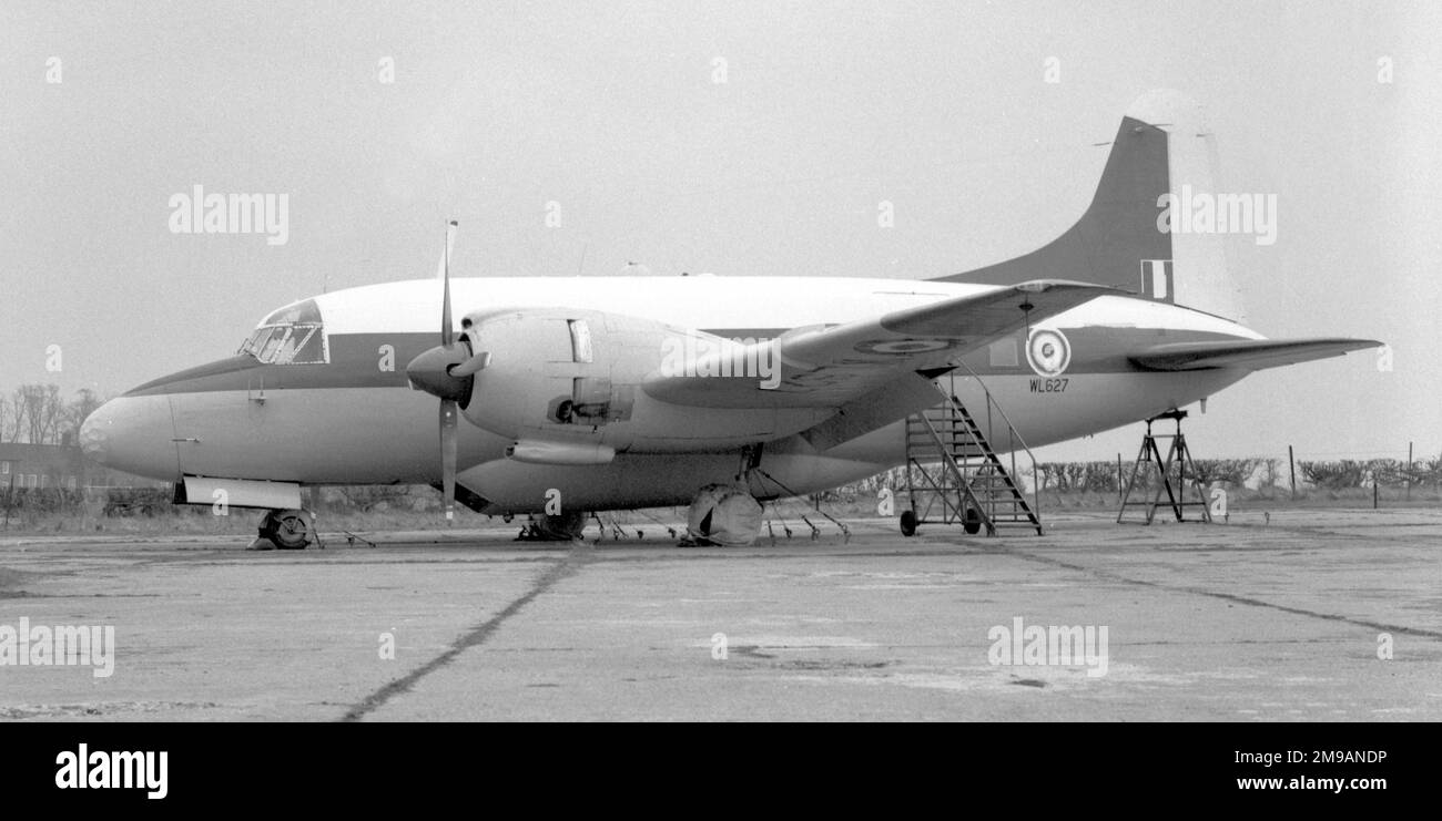 Royal Air Force - Vickers Varsity WL627, at RAF Newton Stock Photo - Alamy