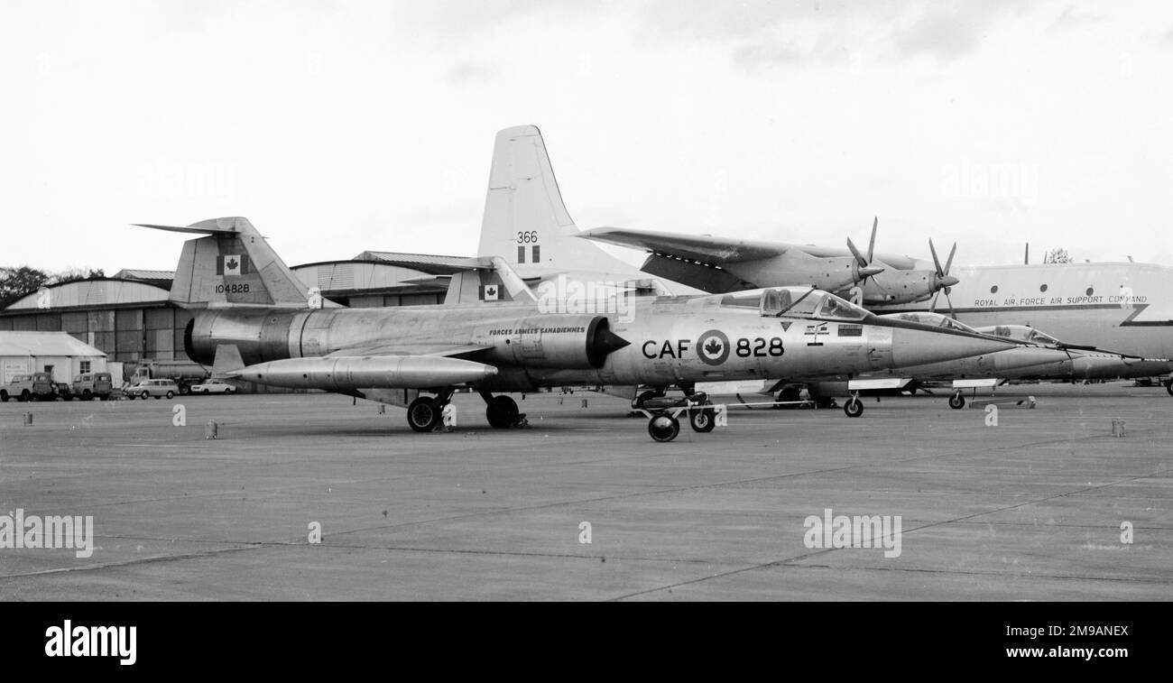 Canadian Armed Forces - Lockheed CF-104G Starfighter 104828, of 442 ...