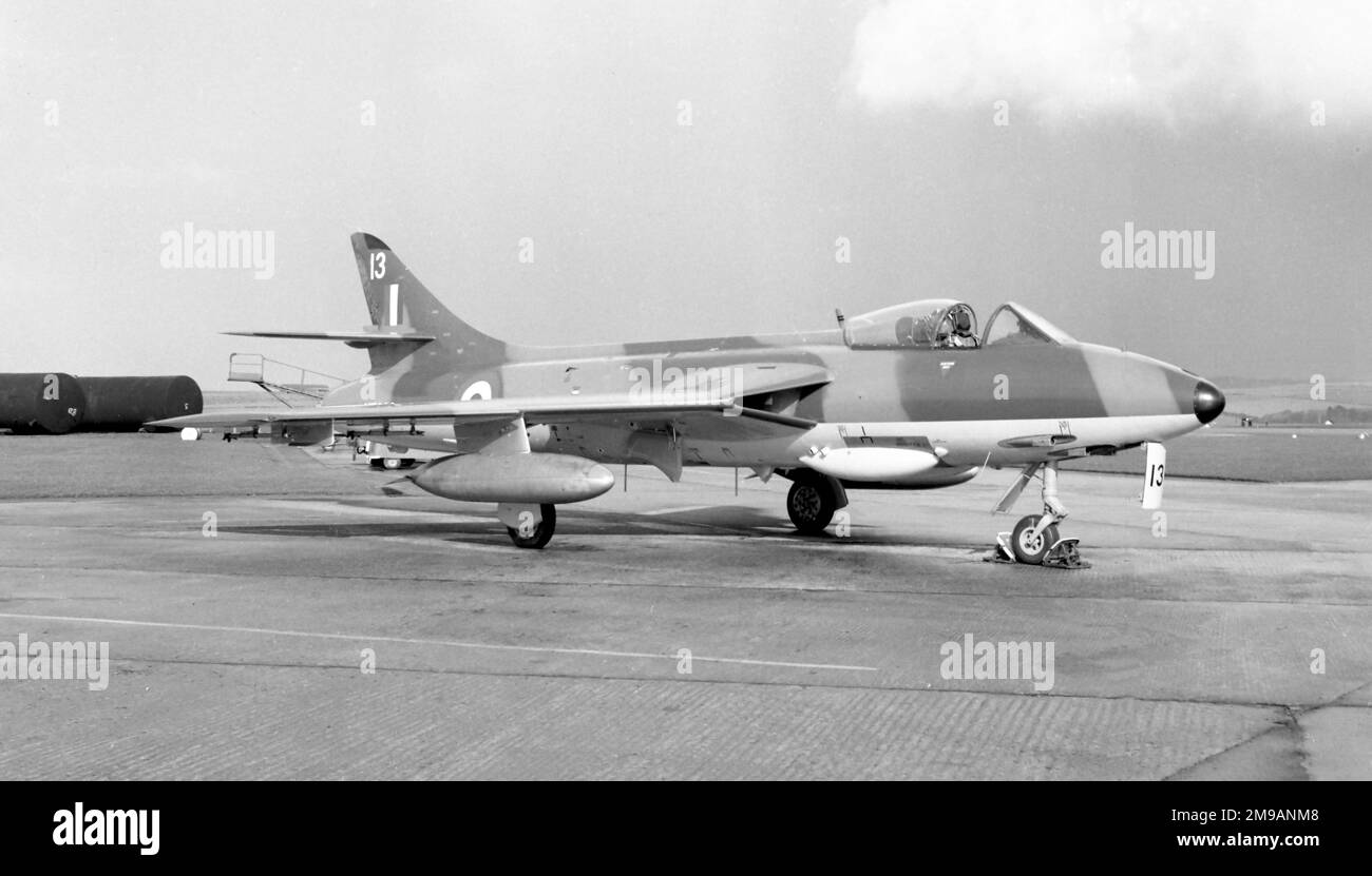 Royal Air Force - Hawker Hunter FGA.9 XE608 '13', of 229 Operational ...