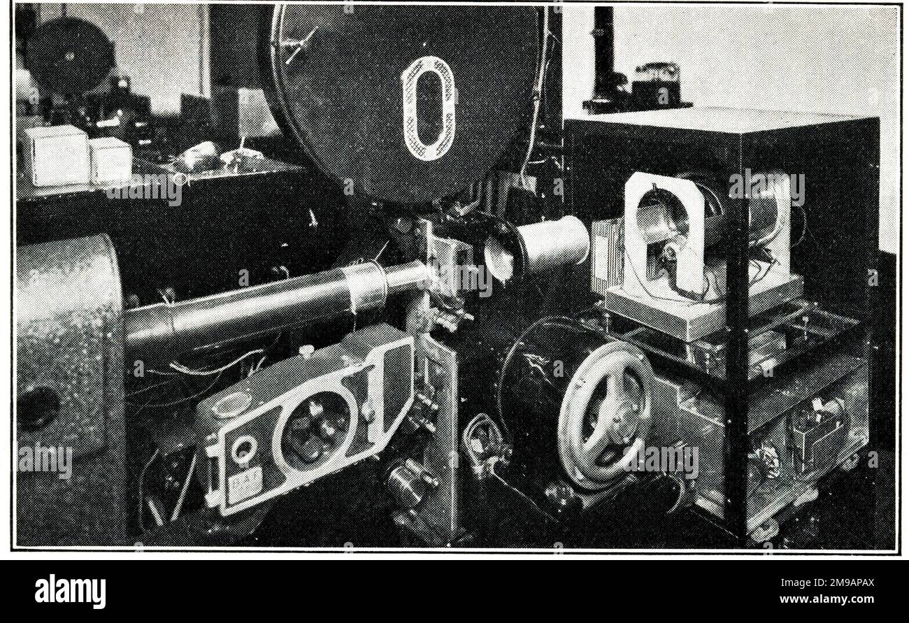 Baird Electron Scanner System of Television, showing the Electron ...