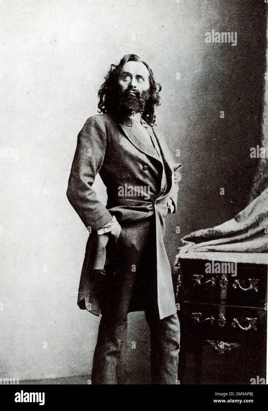 Beerbohm Tree, actor, as Svengali in the play Trilby Stock Photo - Alamy