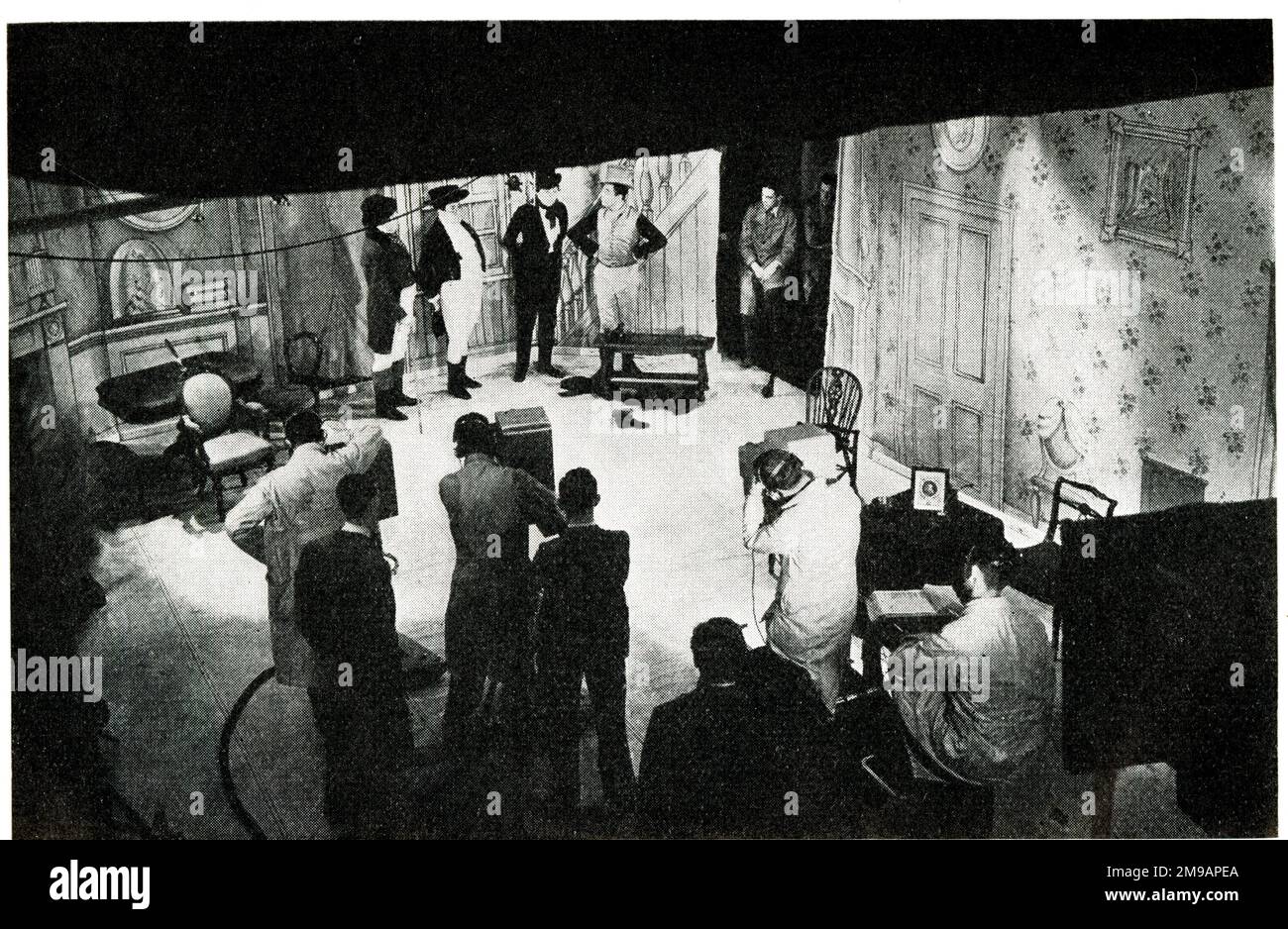 High definition television, scene from new opera, Mr Pickwick, with ...