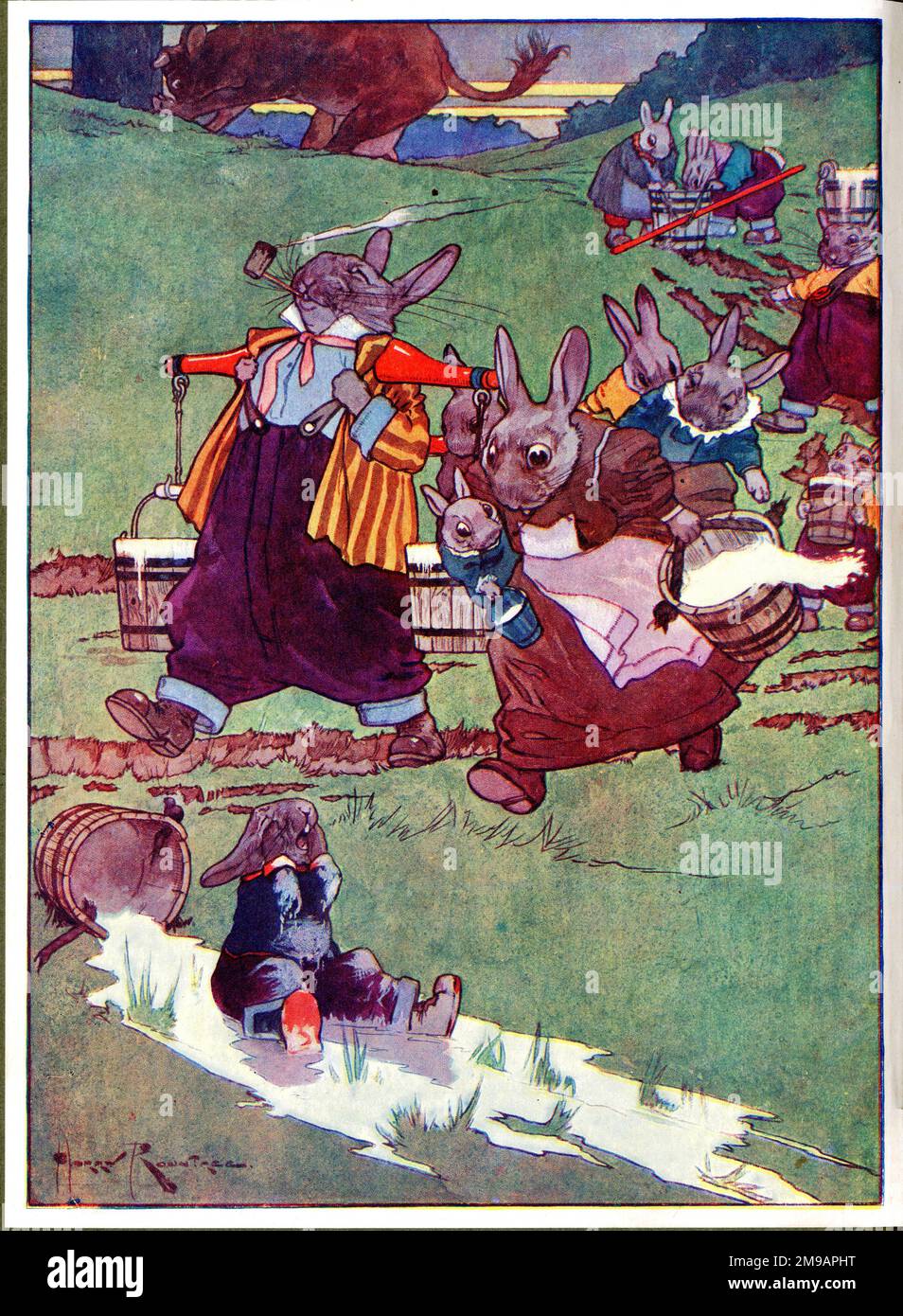 lllustration by Harry Rountree to 'Uncle Remus', by Joel Chandler ...