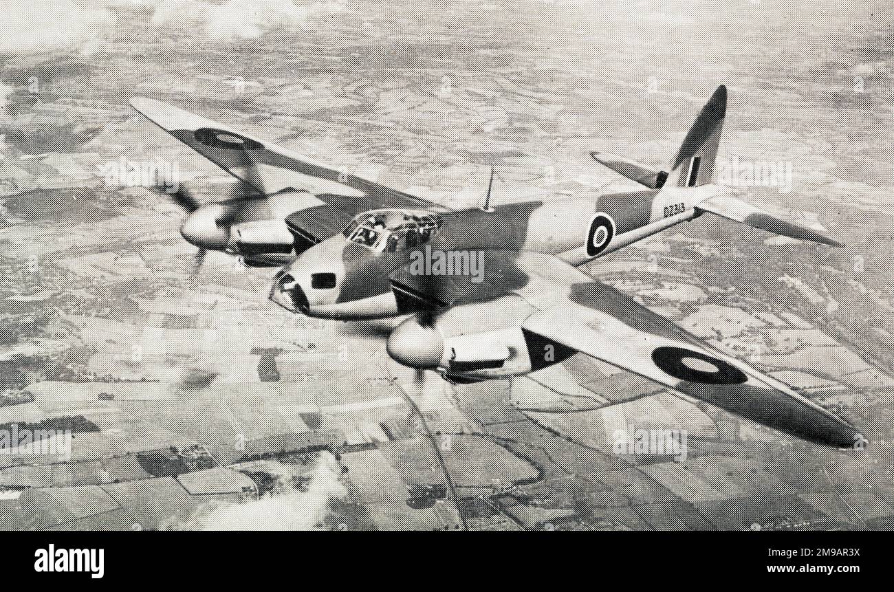 RAF De Havilland Mosquito Bomber Aircraft, WW2 Stock Photo - Alamy