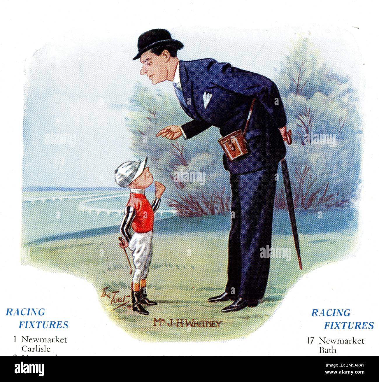 1930s jockey Cut Out Stock Images & Pictures - Alamy