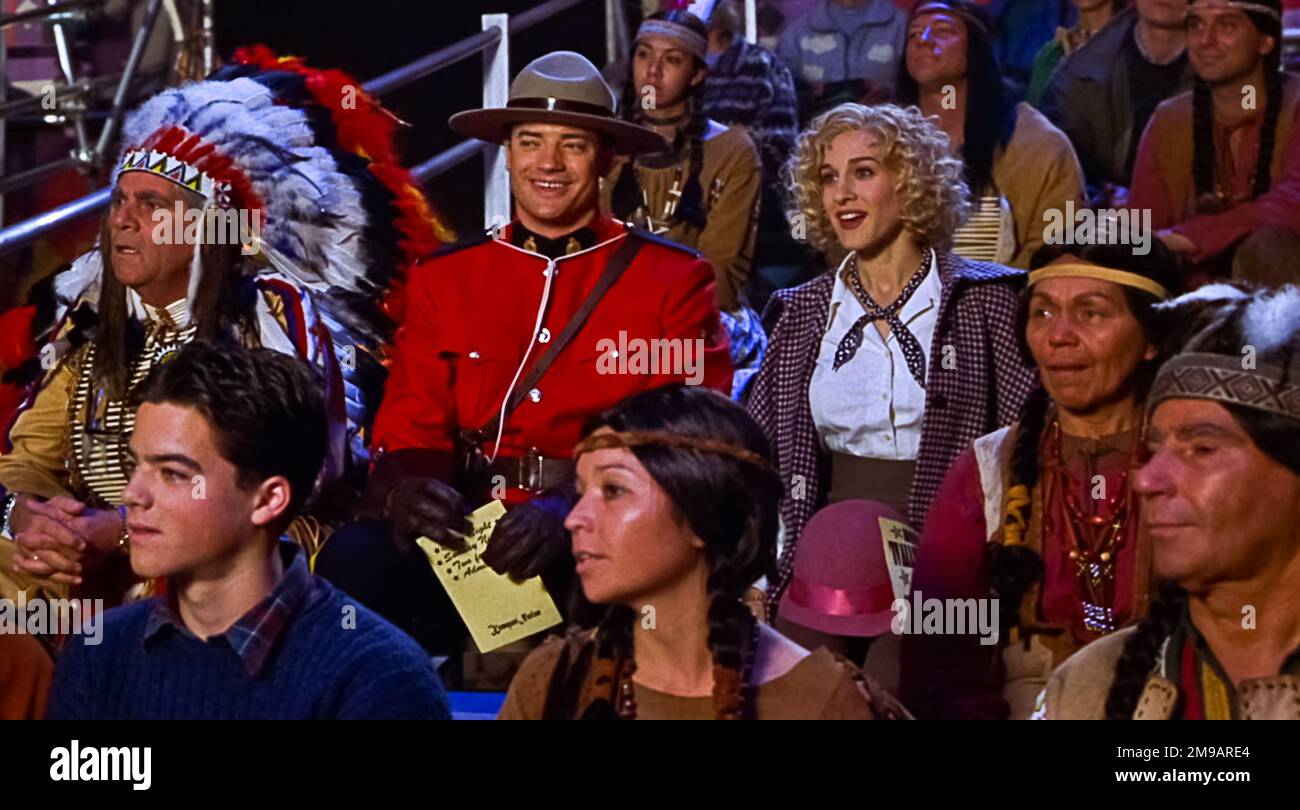 USA. Brendan Fraser and Sarah Jessica Parker in a scene from the (C ...