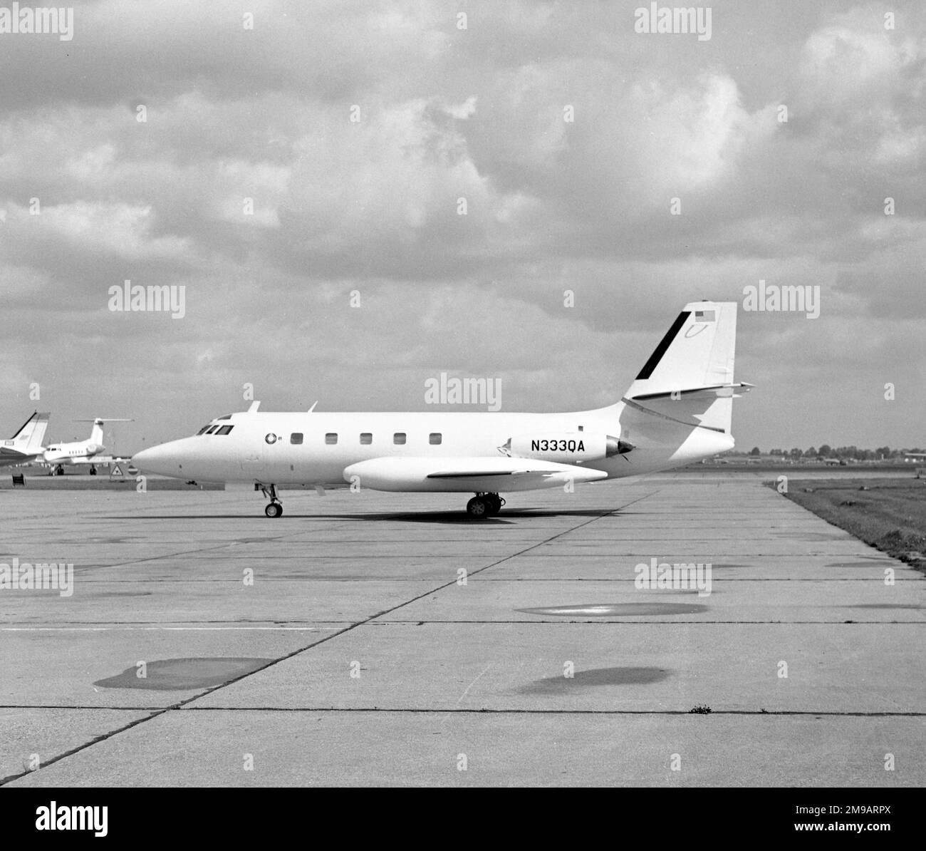 Lockheed L-1329 Jetstar-8 N333QA (msn 5118), of Abakan-Avia, at London ...