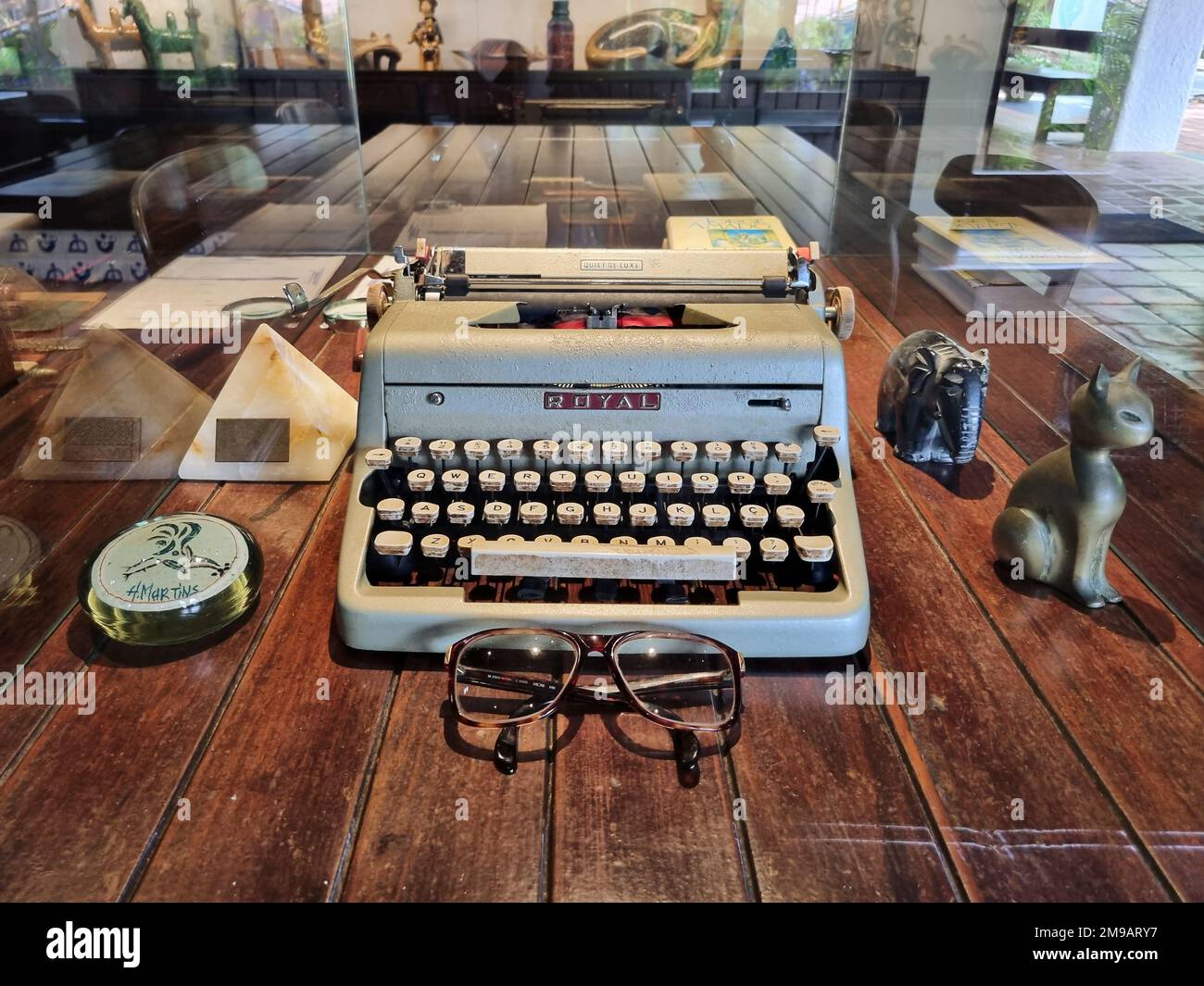 typewriter of Jorge Amado in the city of Salvador Bahia Brazil Stock ...