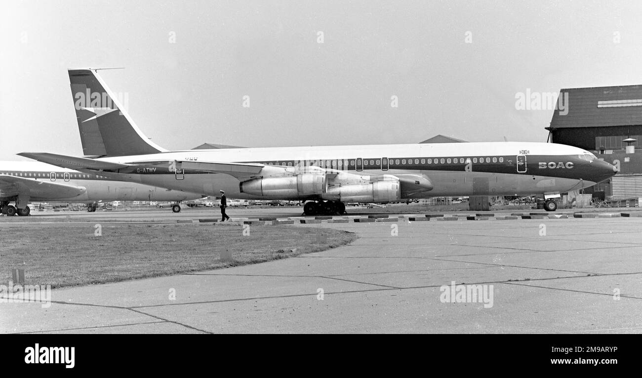 Boeing 707-336C G-ATWV (msn 19498), of British Overseas Airways ...