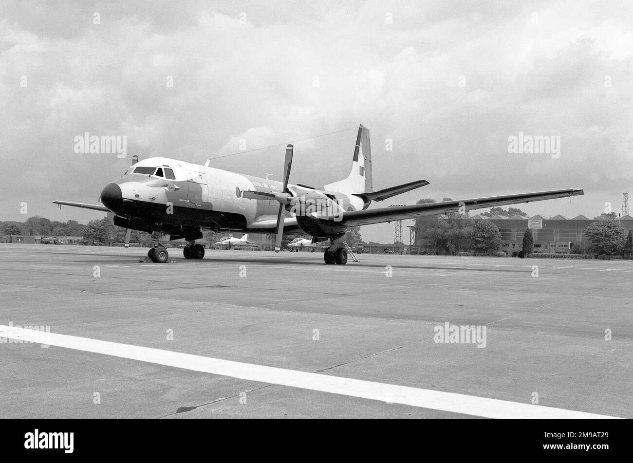 Royal Air Force - Hawker Siddeley Andover C.1 XS596, with XS603, of No ...