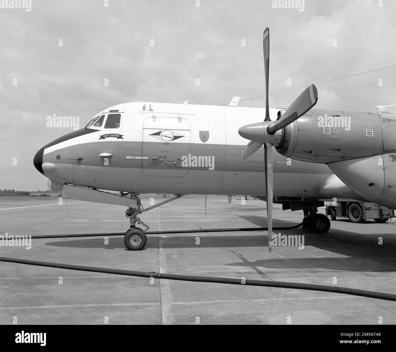 Andover aircraft of Black and White Stock Photos & Images - Alamy