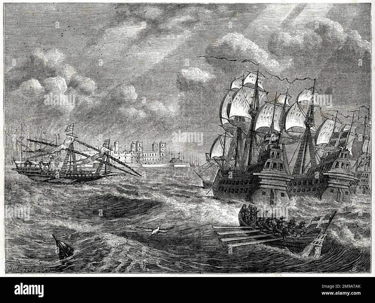English spanish war hi-res stock photography and images - Alamy