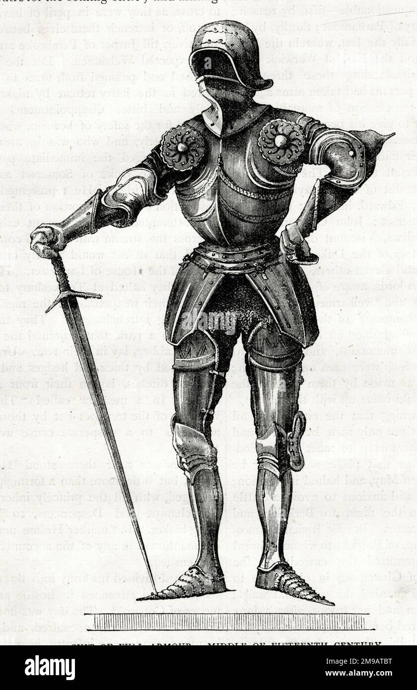 Medieval suit of armour hi-res stock photography and images - Alamy