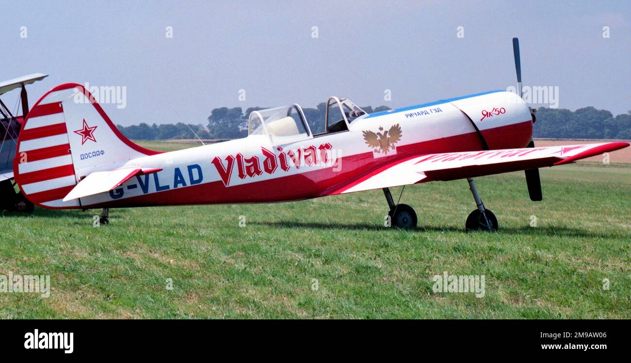 Yakovlev Yak-50 G-VLAD (msn 791502 Stock Photo - Alamy