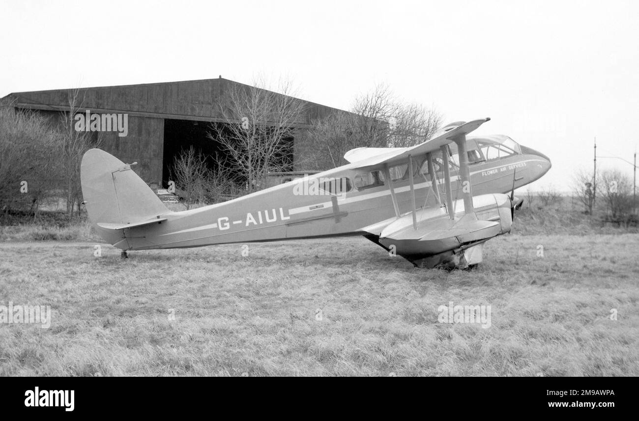 de Havilland DH.89B Domine G-AIUL (msn 6837, ex NR749), of Flower Air ...