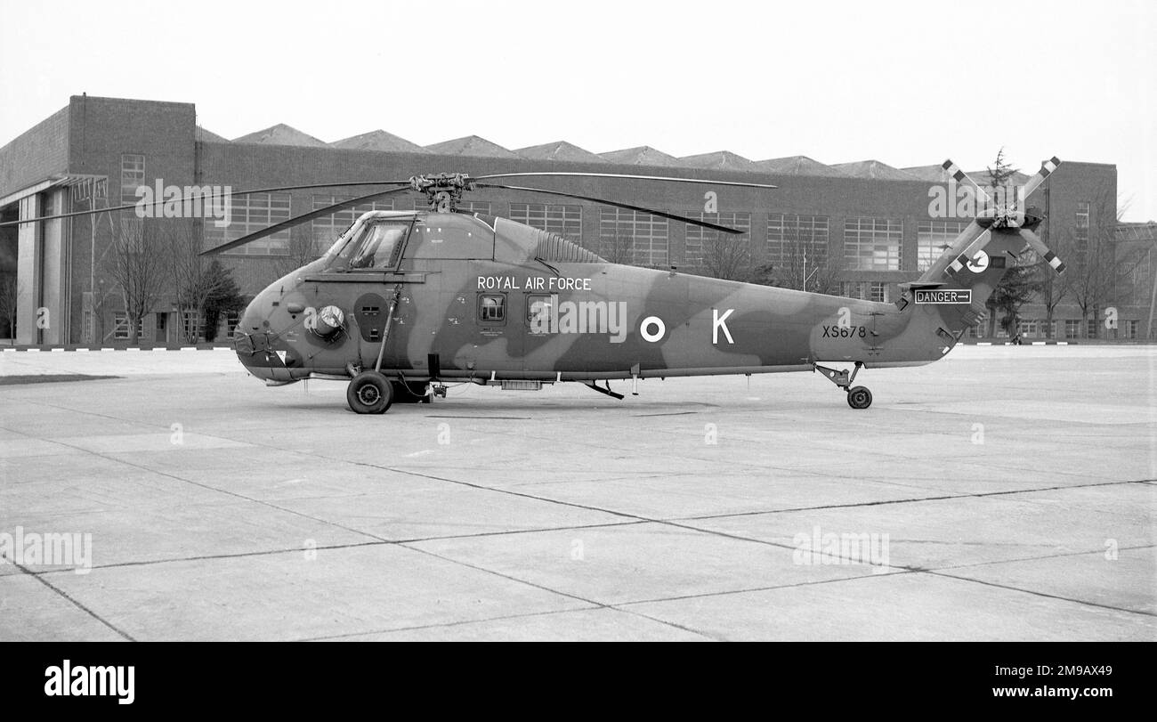 Royal Air Force - Westland Wessex HC.2 XS678 (msn WA197), of No.72 ...