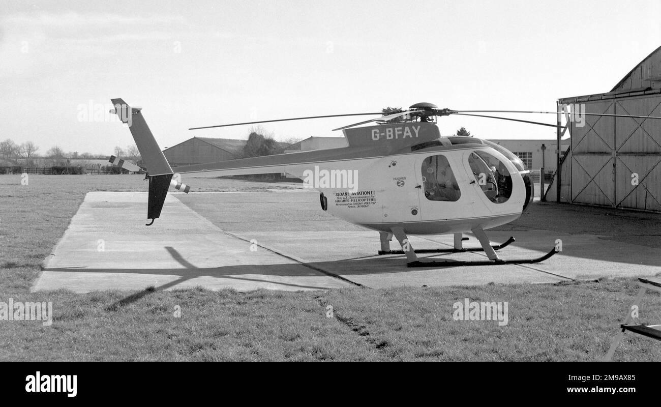 Hughes 369d Black and White Stock Photos & Images - Alamy