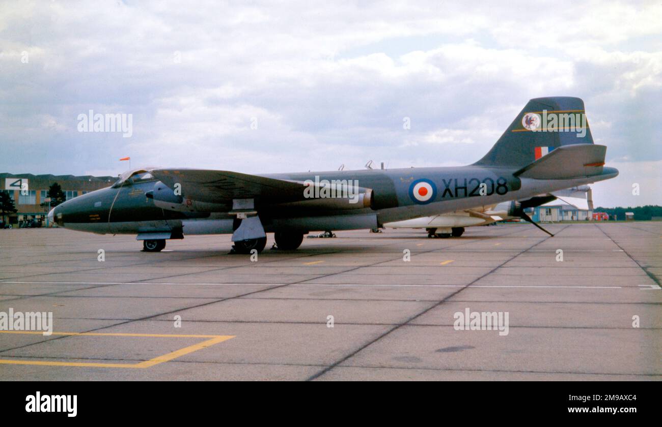 Royal Air Force - English Electric Canberra B(I).8 XH208 'A' (msn S&H.9), of No.3 Squadron, at ...