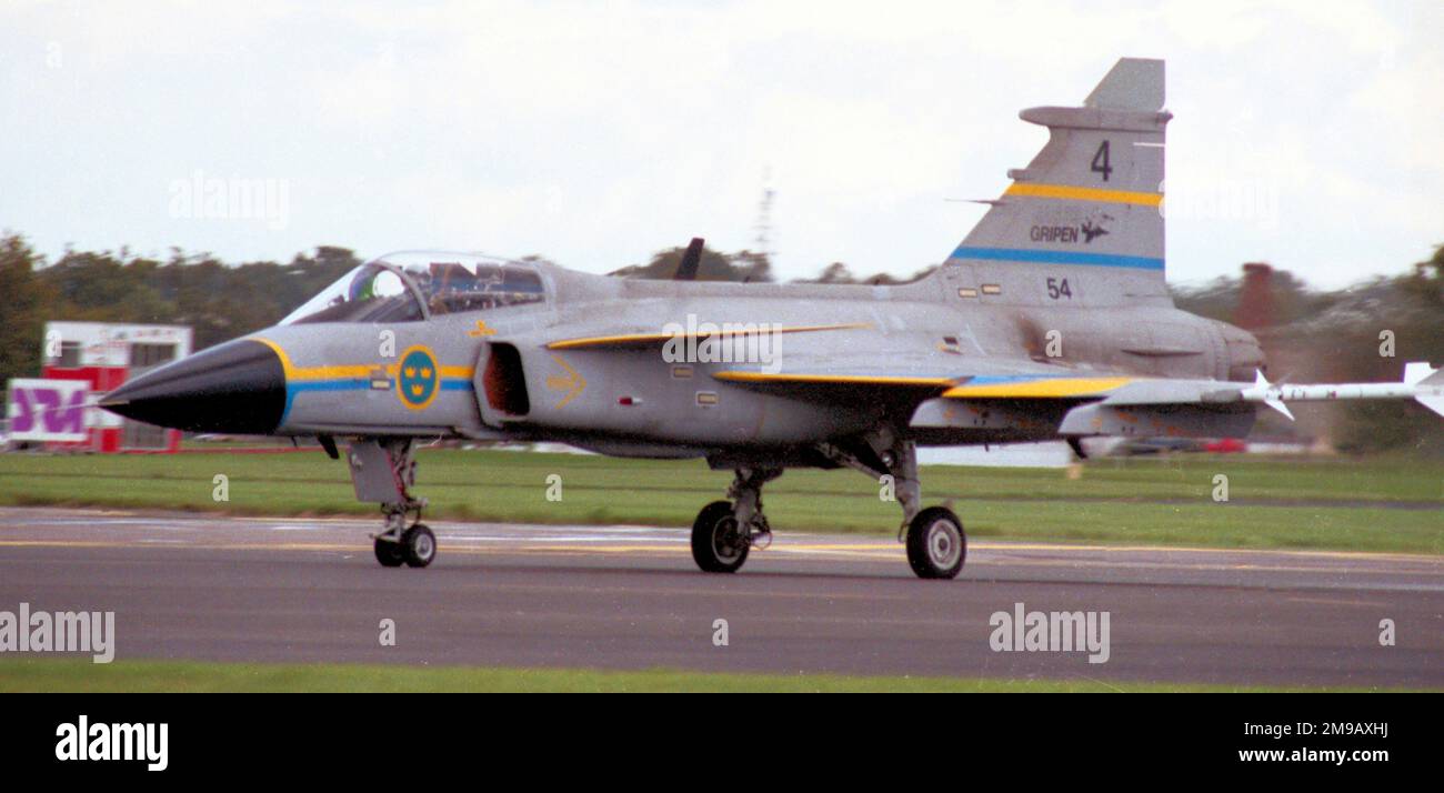SAAB JAS39 Gripen '54' (msn 4), at the SBAC Farnborough International ...