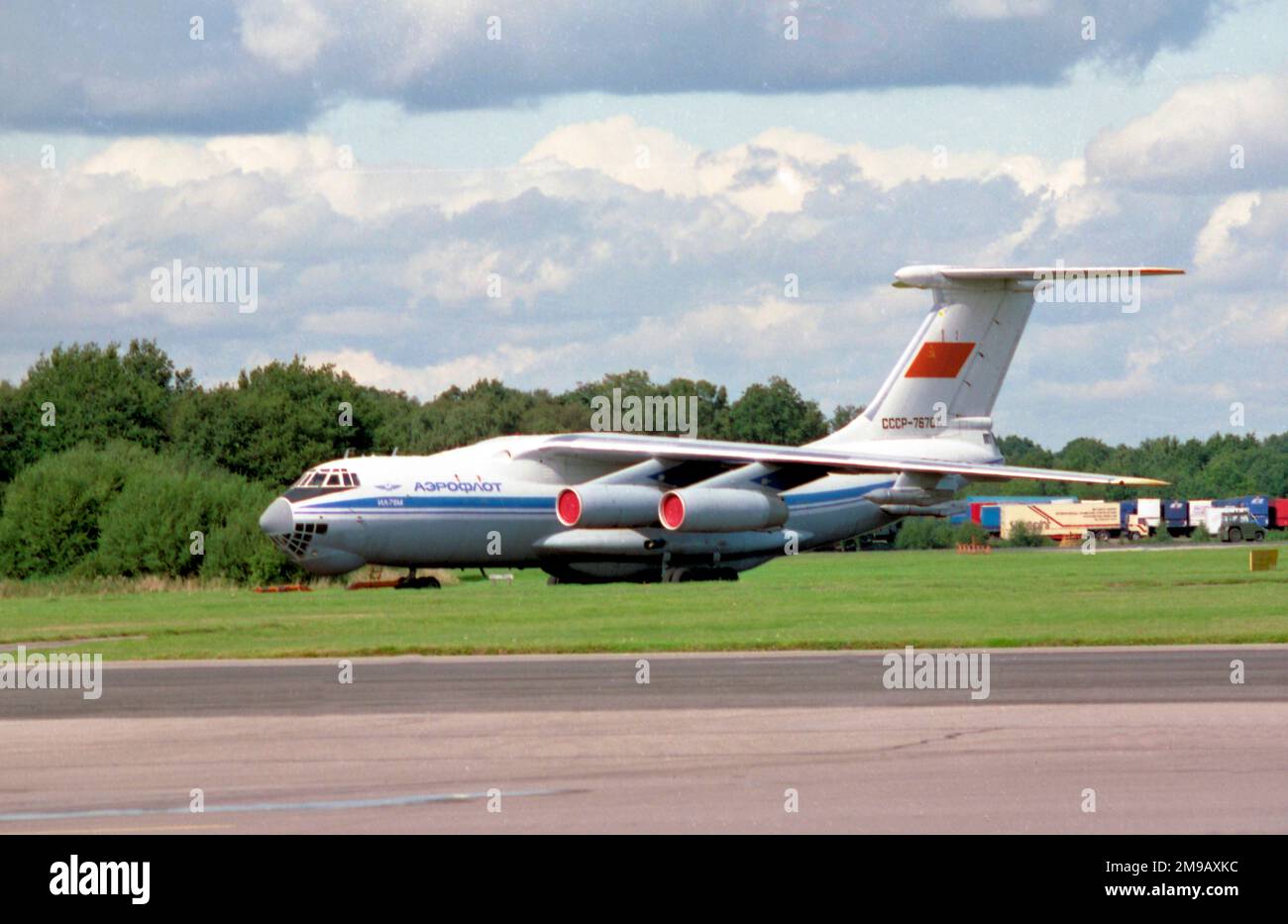 Ilyushin Il-78M SSSR-76701, the IL-78M prototype, at the SBAC ...