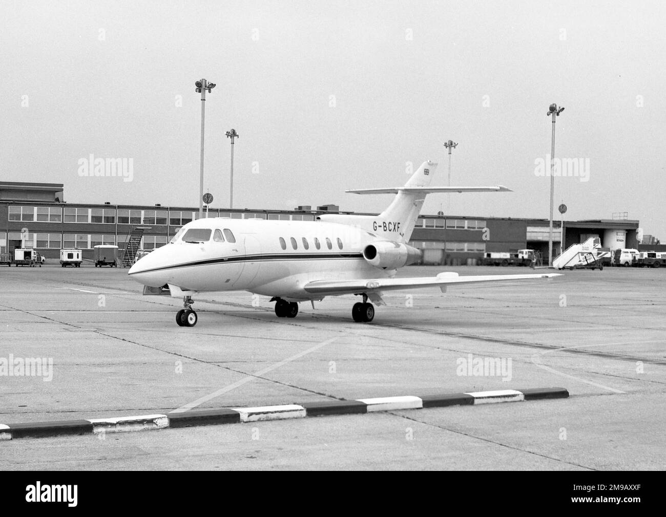Hawker Siddeley HS.125-600B G-BCXF (msn 256054), of McAlpine Aviation ...