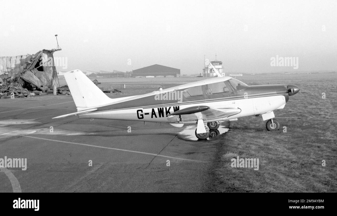Piper PA-24-180 Comanche G-AWKW (msn 24-1344), at Blackpool-Squire's ...