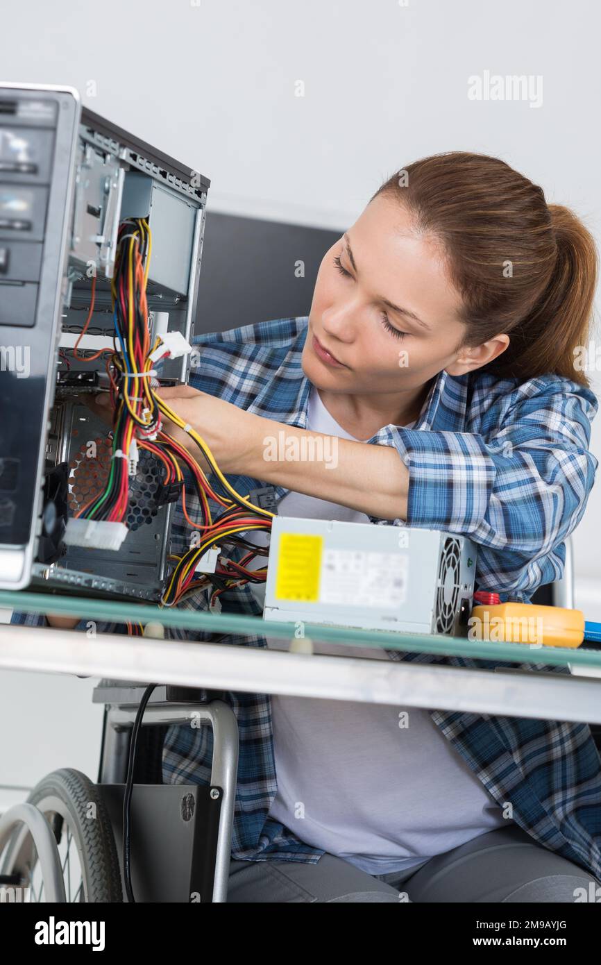 Electrical handicapped hi-res stock photography and images - Alamy