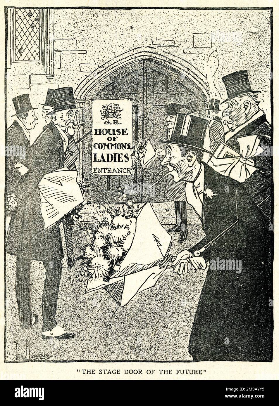 1920s Political Cartoons Women