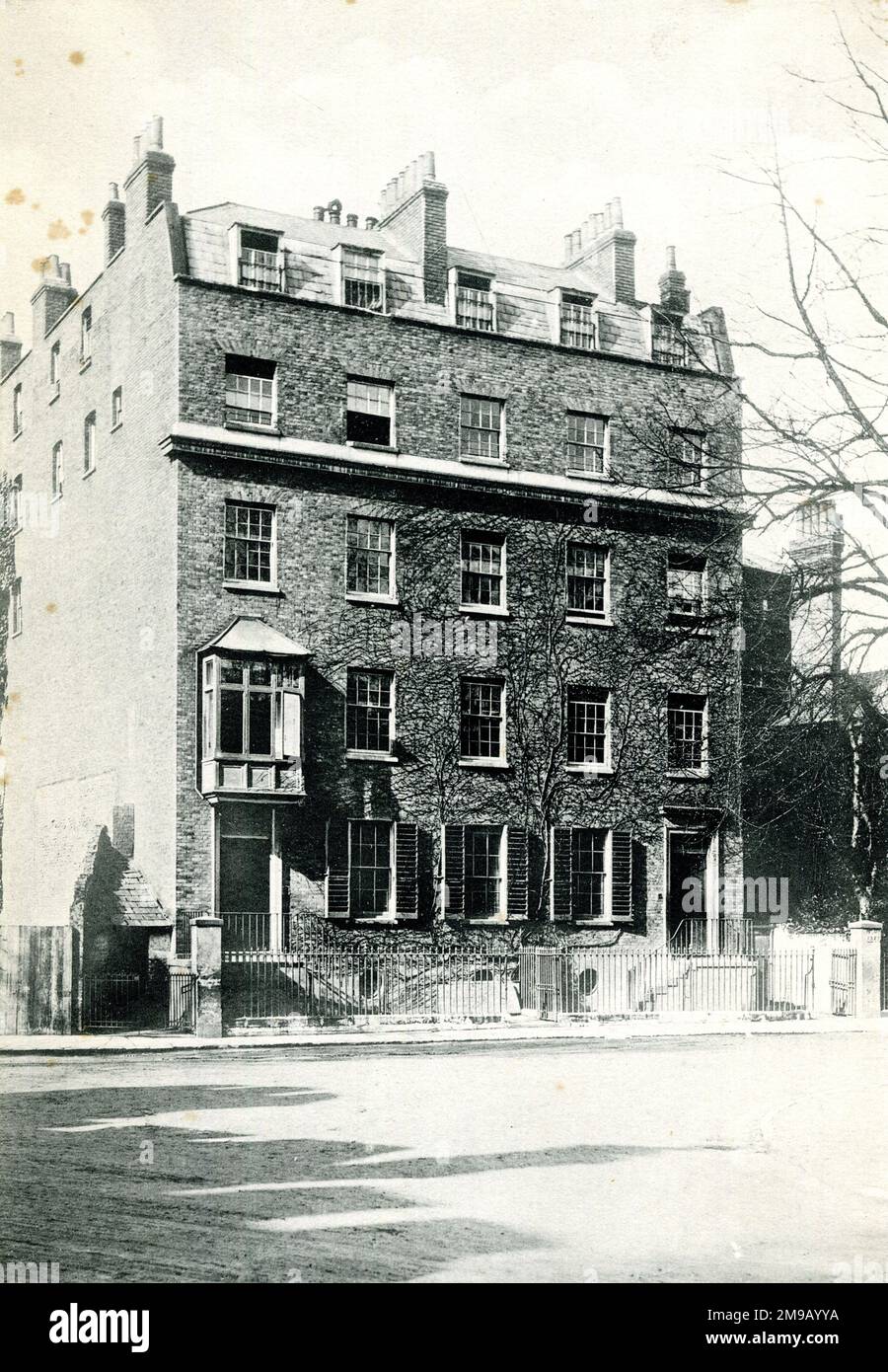 Tatham's House, Eton, demolished in 1905 Stock Photo - Alamy
