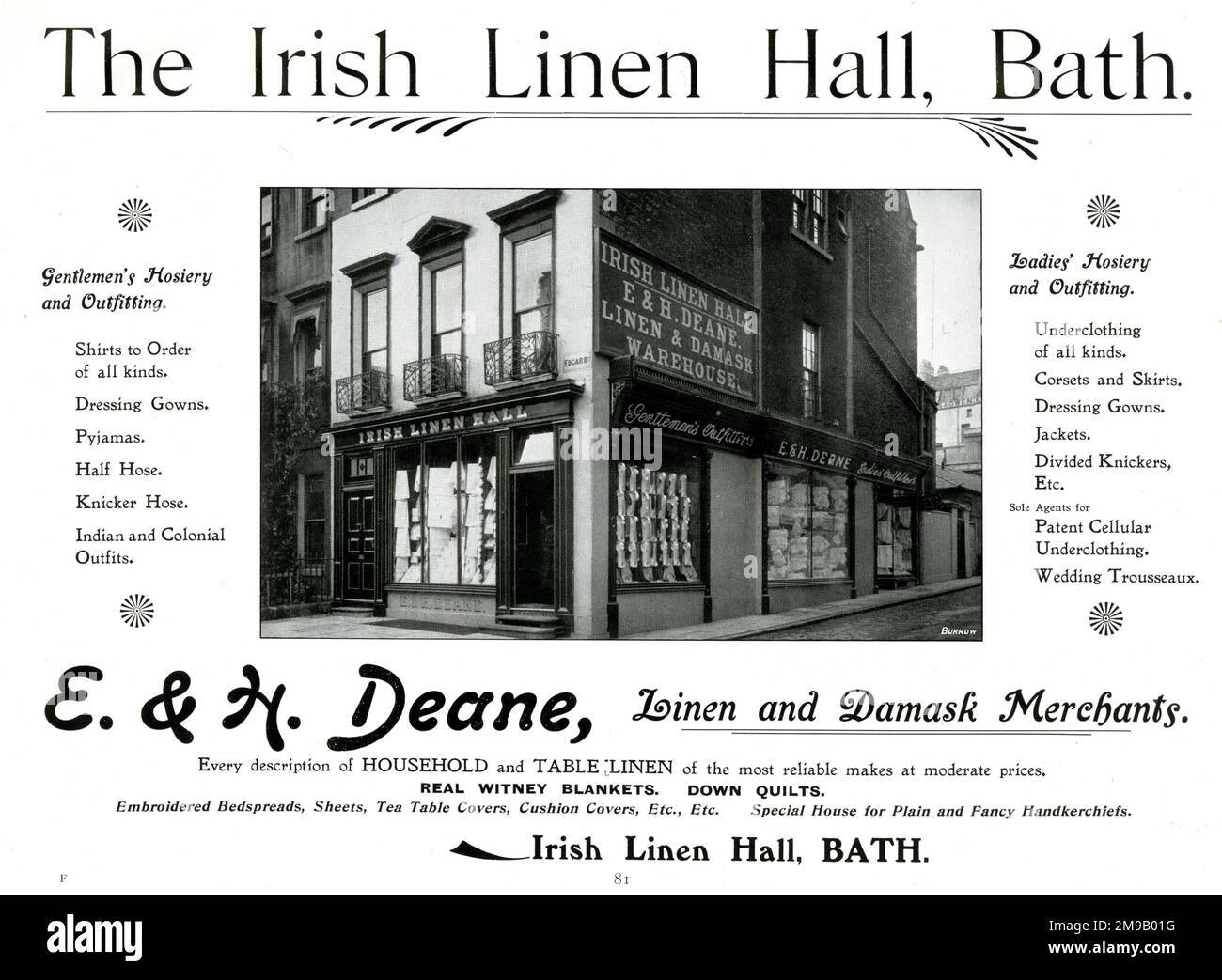 Irish linen hi-res stock photography and images - Alamy