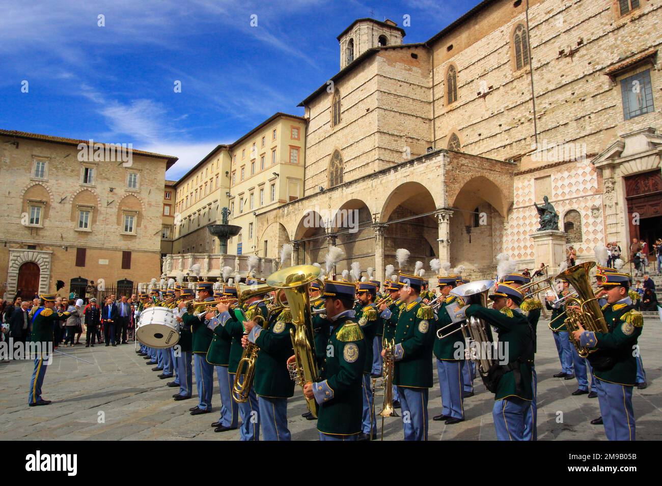 Italian marching band hi-res stock photography and images - Alamy