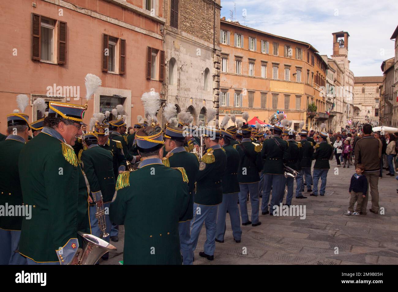 Italian marching band hi-res stock photography and images - Alamy