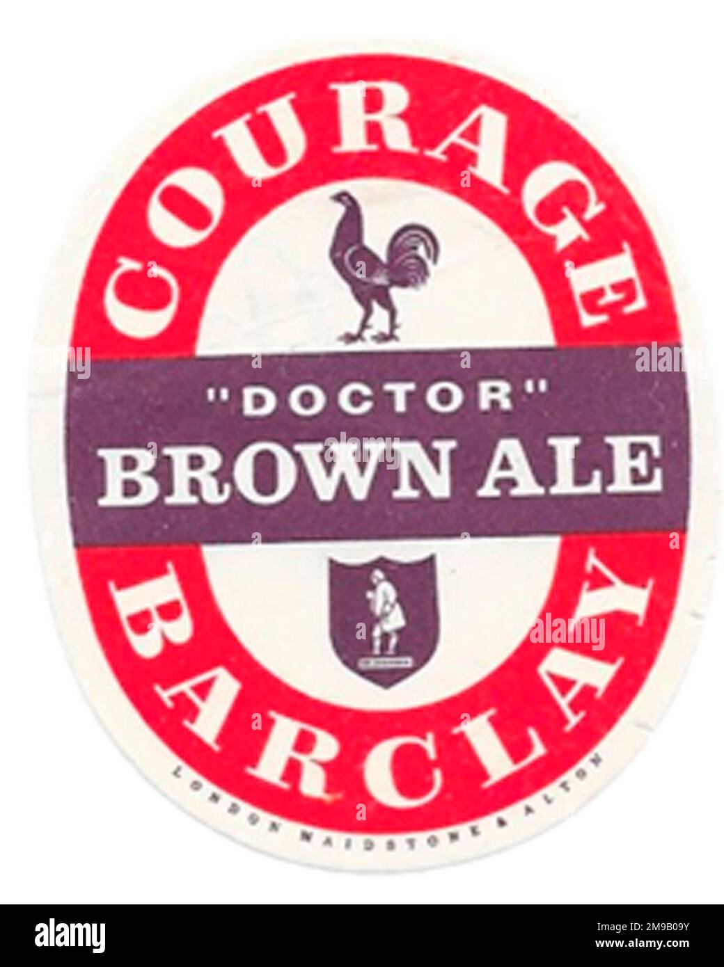 Courage Barclay Doctor Brown Ale Stock Photo - Alamy