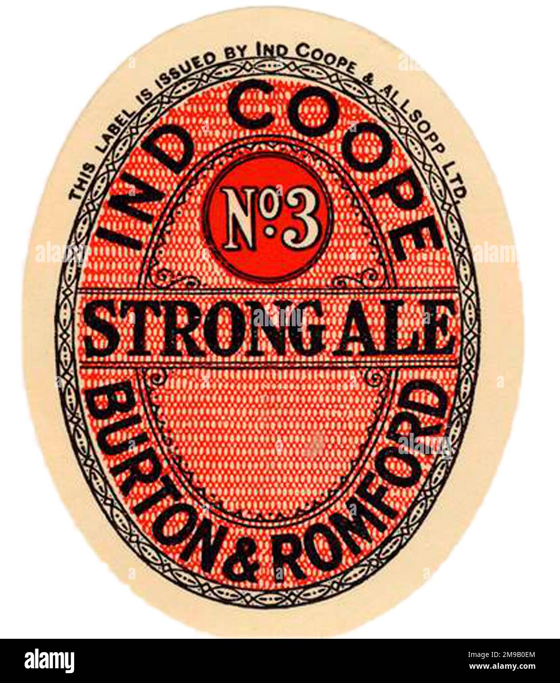Ind Coope No3 Strong Ale Stock Photo - Alamy