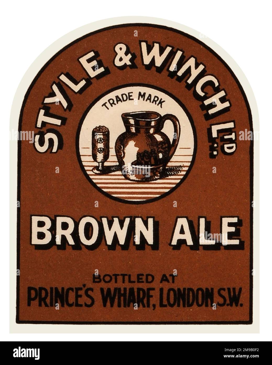 Style & Winch Brown Ale Stock Photo - Alamy