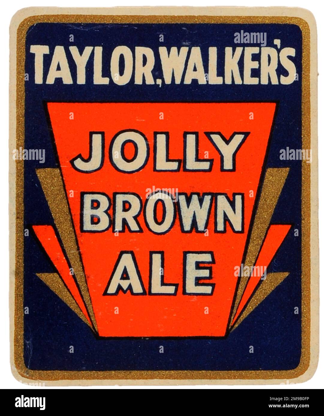 Taylor, Walker's Jolly Brown Ale Stock Photo - Alamy