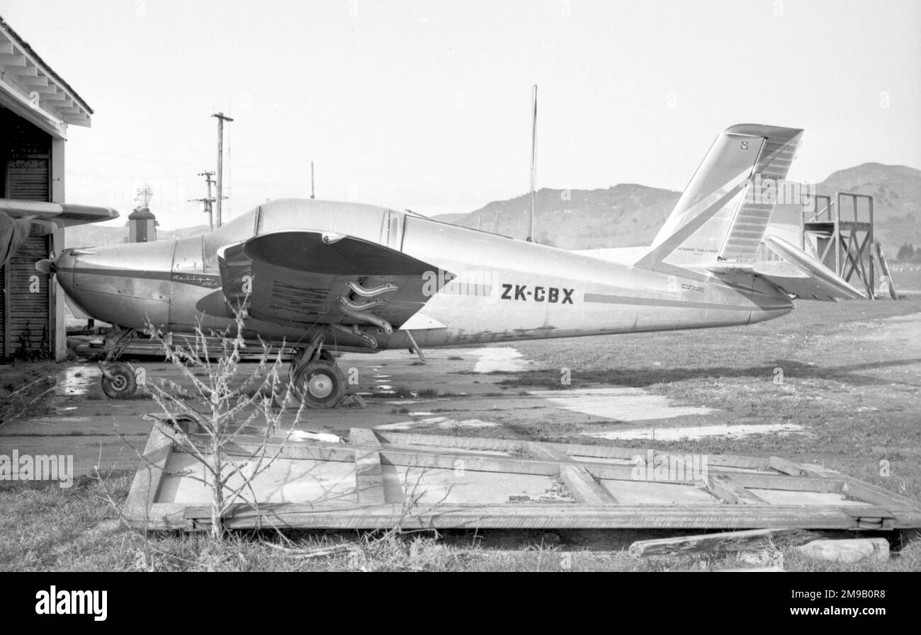 Morane-Saulnier MS.880B Rallye Club ZK-CBX (msn 5202), at TE Kuiti, New ...