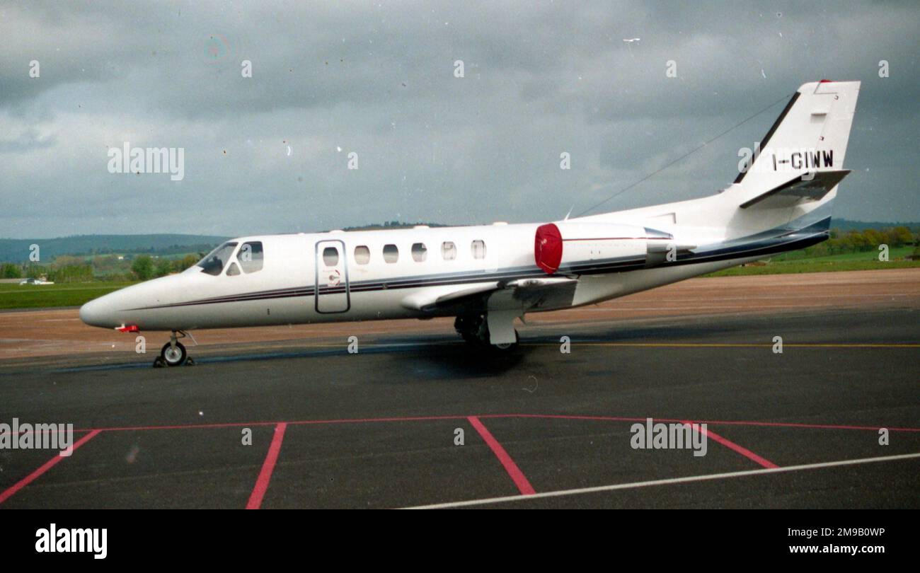 Cessna 550 Citation Bravo I-GIWW (msn 550-0871 Stock Photo - Alamy