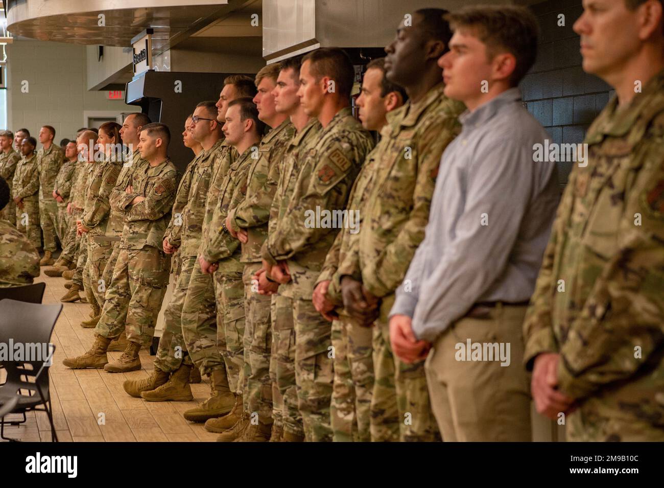 The 121st Air Refueling Wing Mission Support Group holds a Change of ...